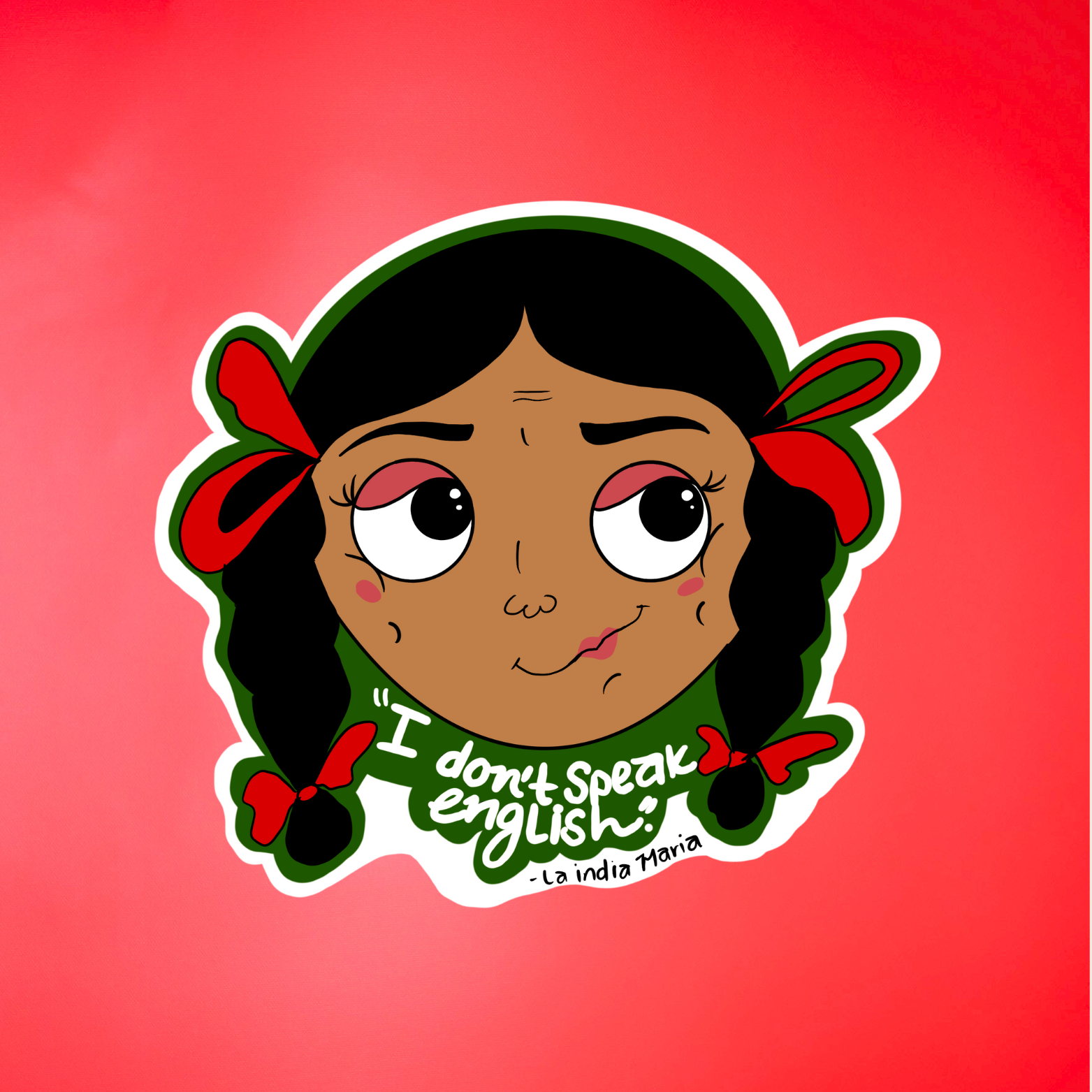 INDIA MARIA POP CULTURE - STICKER – Gaec Studio